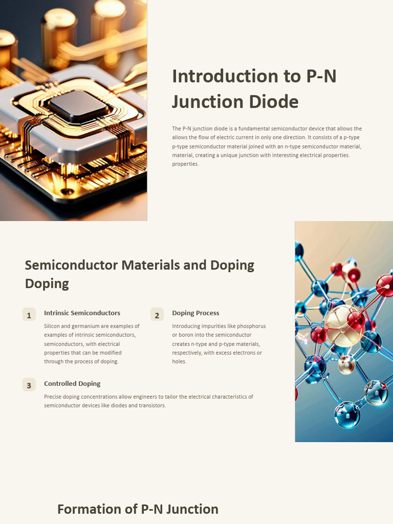P N Junction Diode | PDF | P–N Junction | Diode