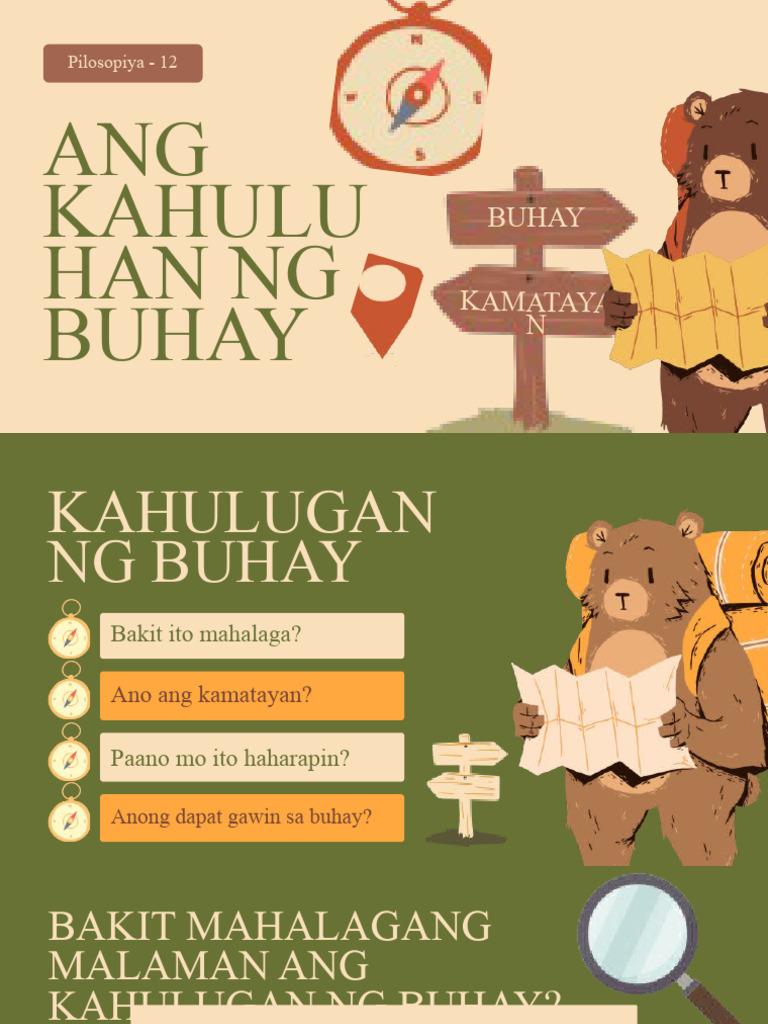 Kahulugan NG Buhay | PDF