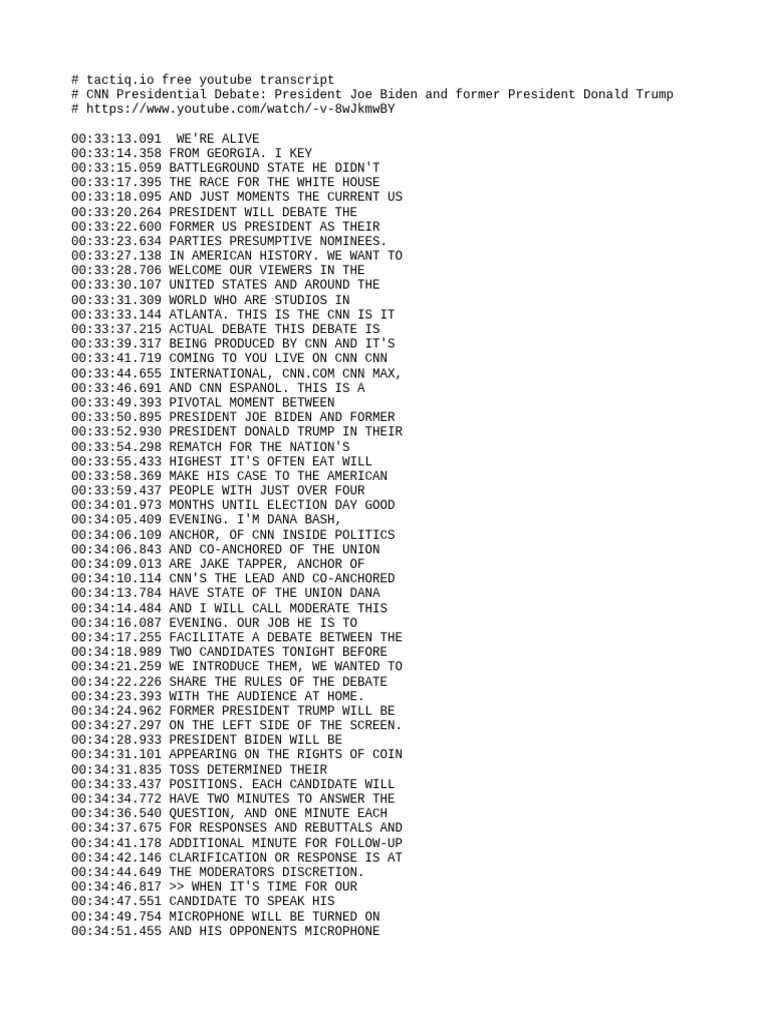 Tactiq-Free-Transcript - v-8wJkmwBY Ba | PDF | Roe V. Wade | Abortion ...