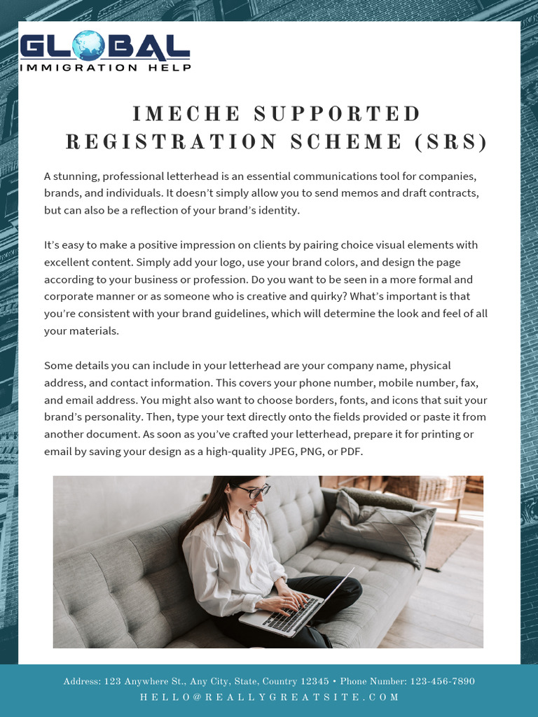 IMechE Supported Registration Scheme (SRS) | PDF | Brand | Professional ...