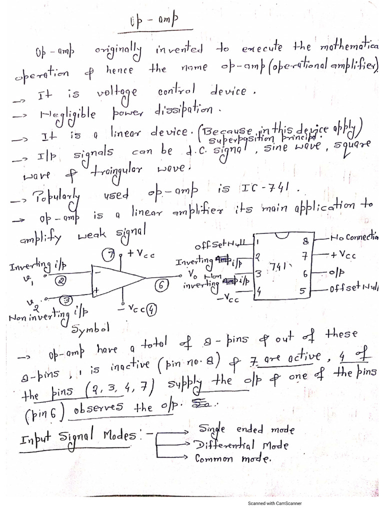 Op Amp | PDF