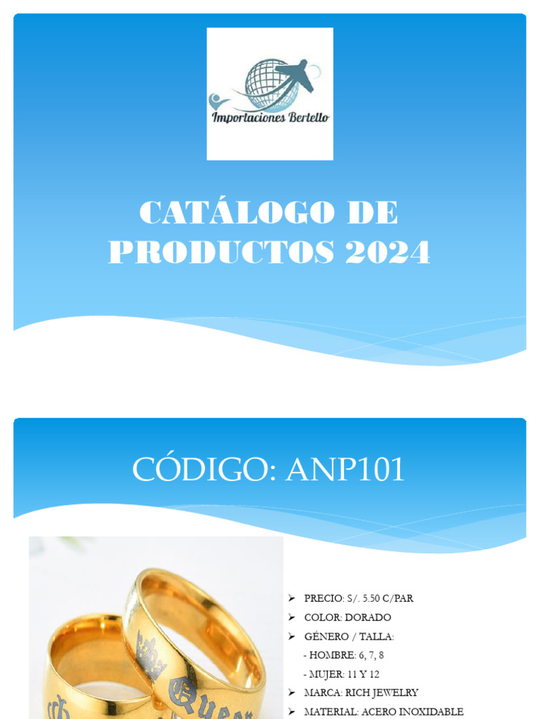 Catálogo de Productos 2024 - Importaciones Bertello | PDF | Diseño ...