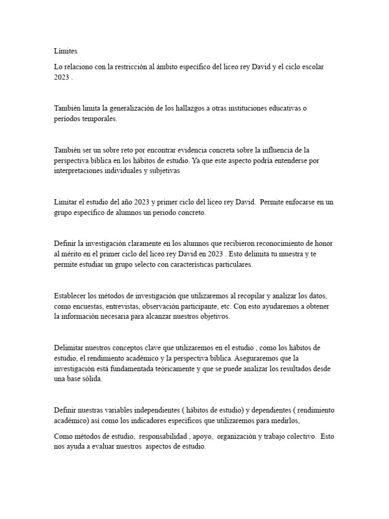 Limites de Valte... | PDF