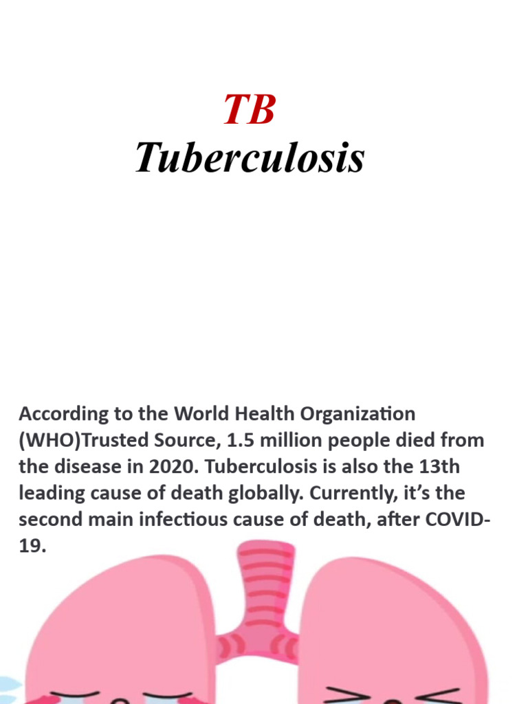 Tuberculosis Pharm Seminar | PDF | Tuberculosis | Medical Specialties