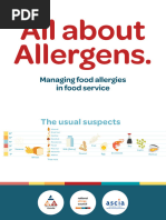 NAC Food Allergen Menu Matrix SAMPLE May 2024 | PDF | Food Allergy ...