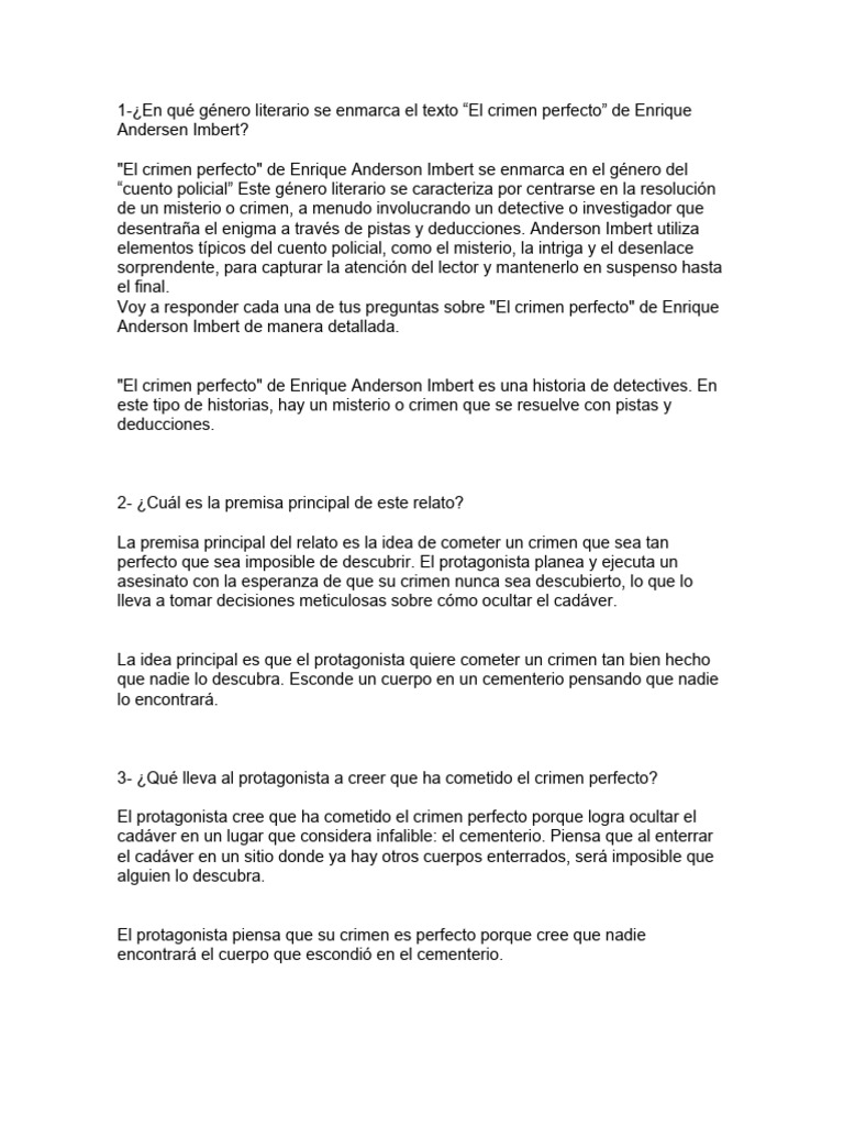 ENRIQUE aNDERSEN iMBERT | PDF | Crímenes | Crimen y violencia