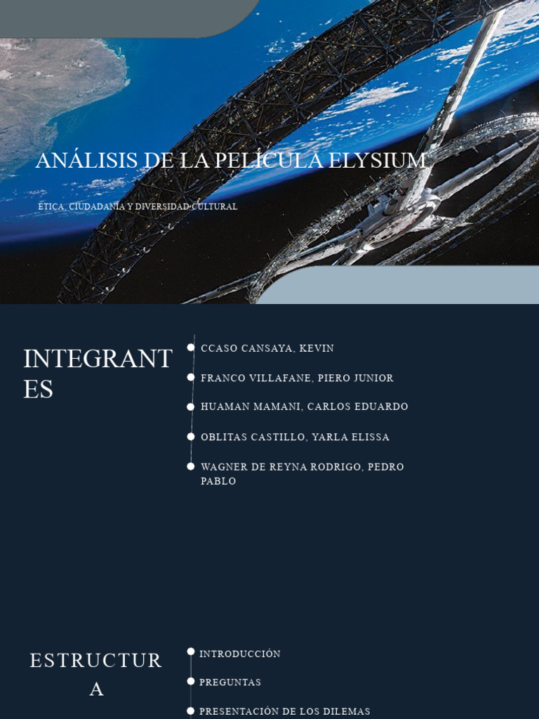 Analisis de La Pelicula Elysium | PDF