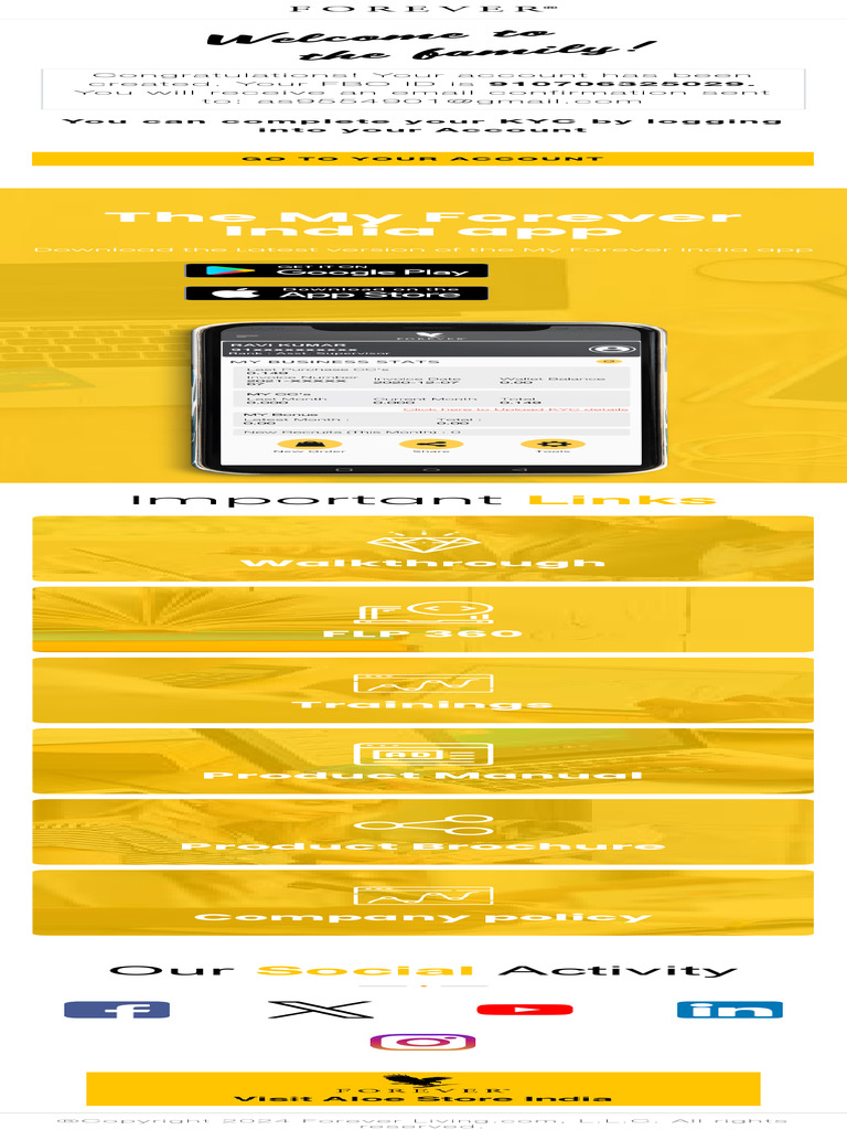 Forever Living Products | PDF