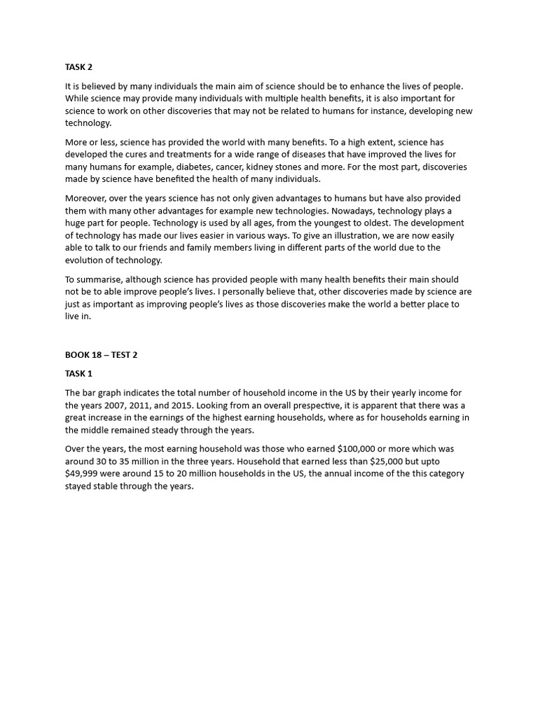 IELTS Writing Sample 2 | PDF