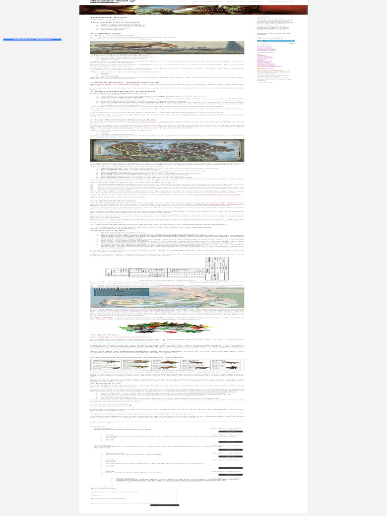 Dinosaur Races - Annotated Tomb of Annihilation | PDF