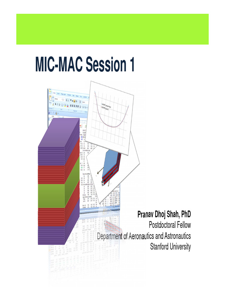 MicMac Tutorial | PDF | Microsoft Excel | Strength Of Materials