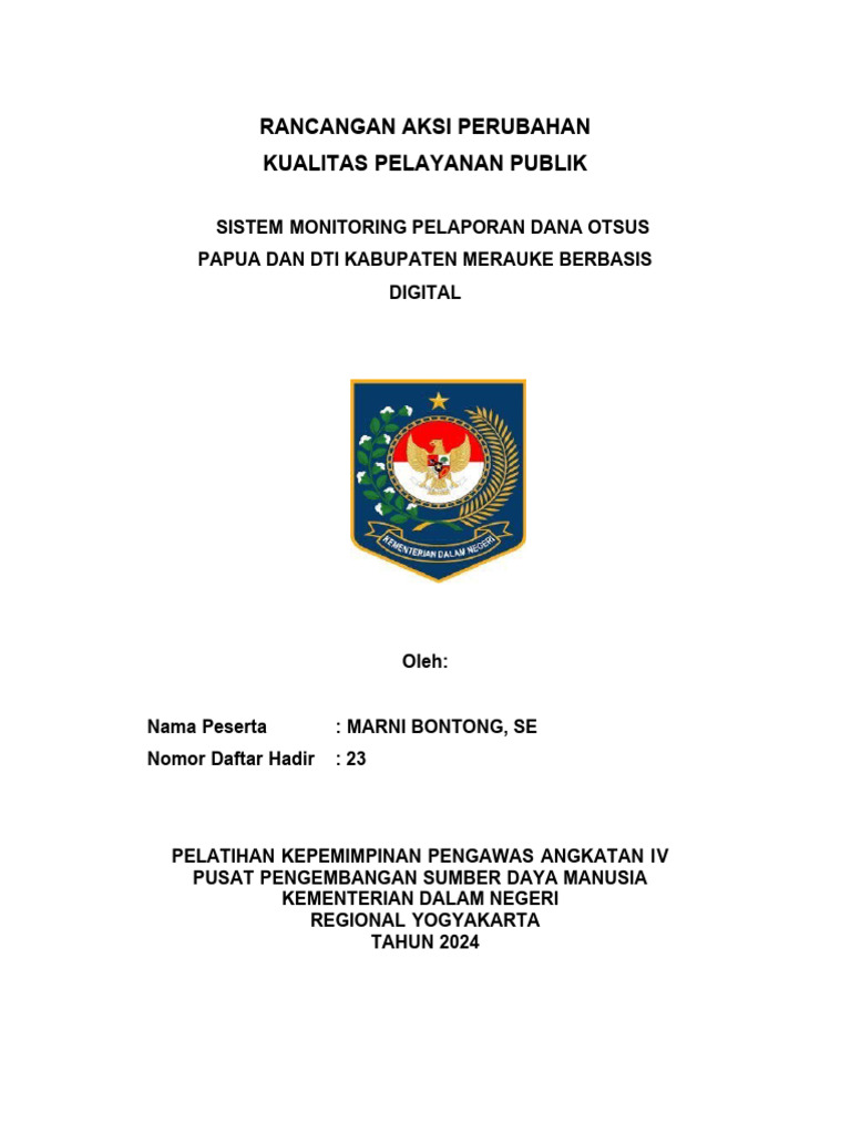 2.3 Draf Rancangan PKP Edit Marni | PDF