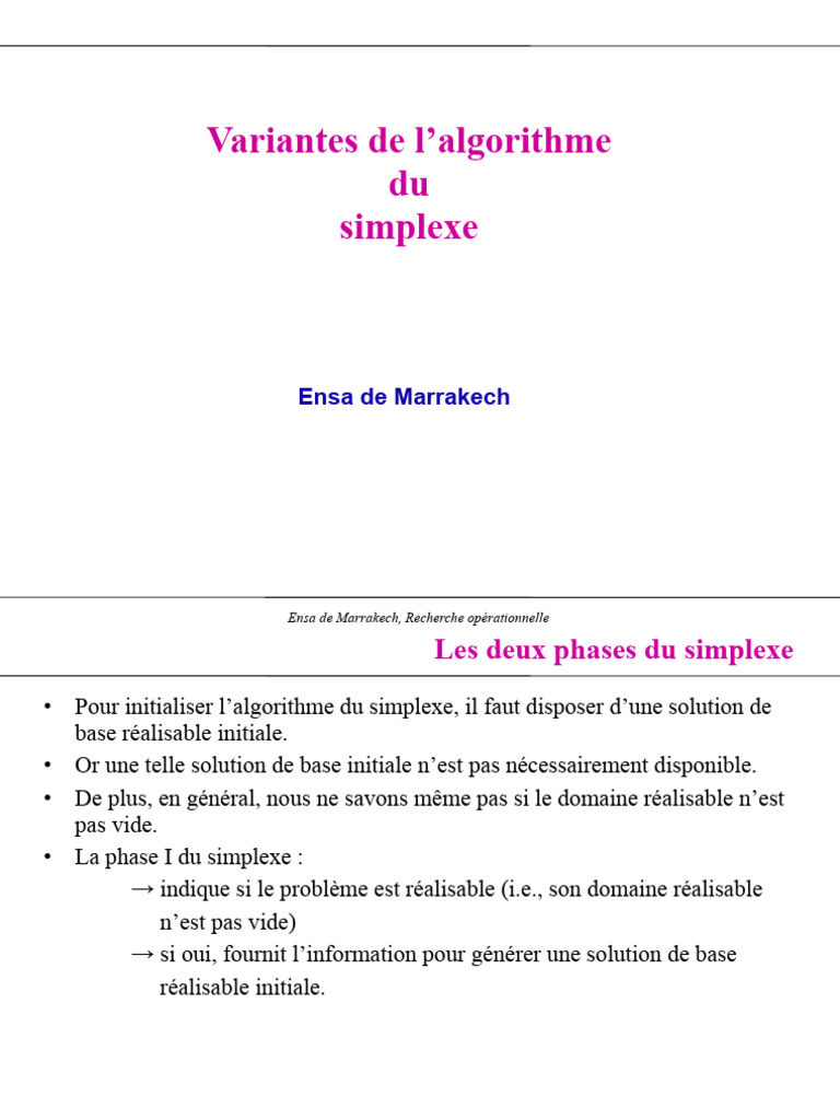 Chap4 (DONE) | PDF | Analyse systémique | Optimisation mathématique