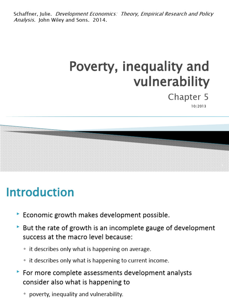 CH 05 | PDF | Poverty | Poverty & Homelessness