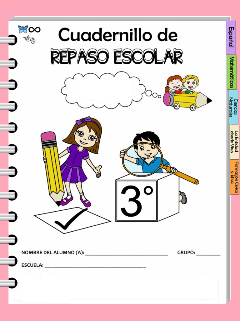 3°? Cuadernillo Repaso | PDF