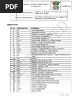 Aviation Security Abbreviations List | PDF | Airport | Airport Security