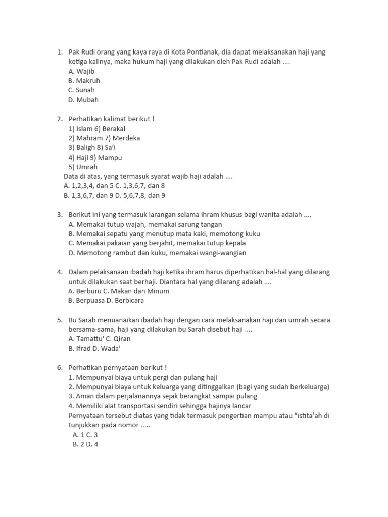 Soal Kelas 8 SMT 2 | PDF