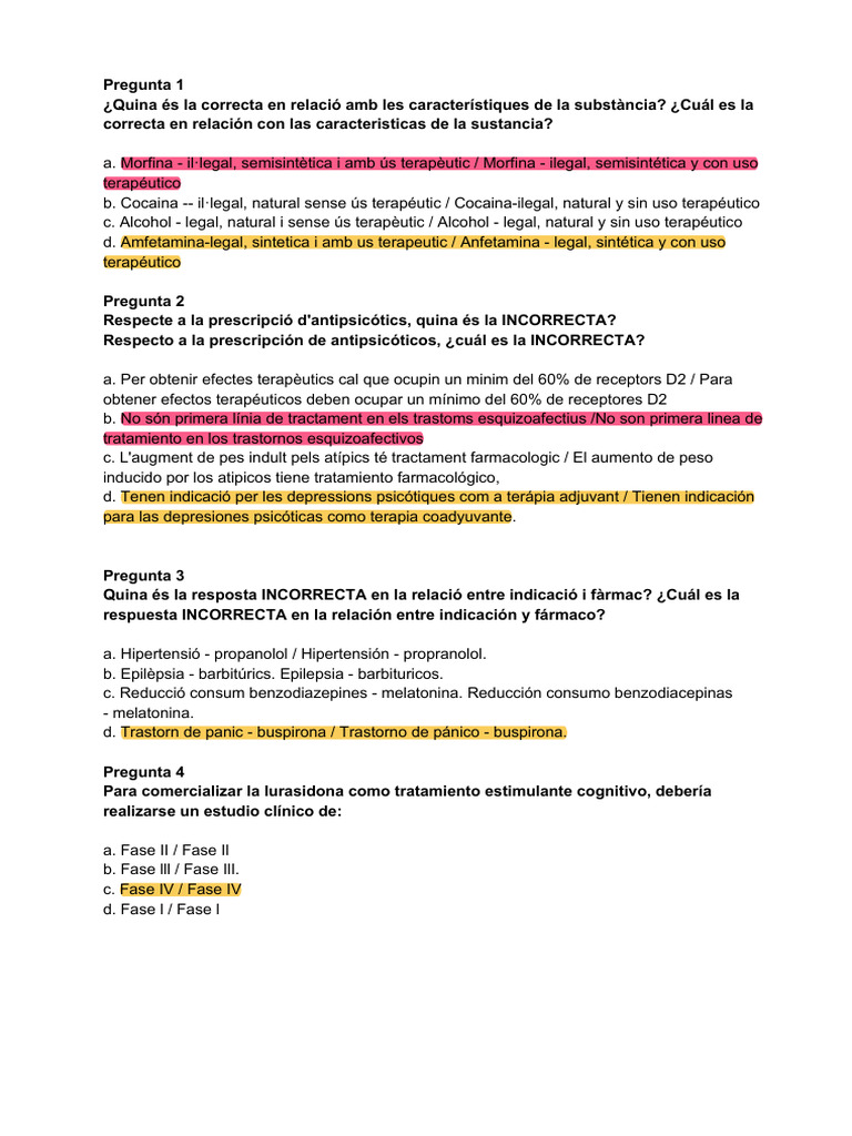 Examen 2 Preguntas | PDF