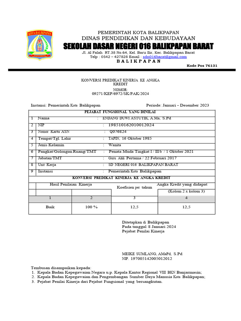 Pak Konversi Bu Endang | PDF