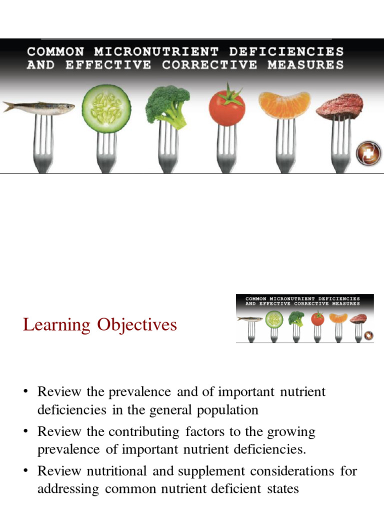 Nutrient-Deficiencies DISORDERS | PDF | Nutrients | Nutrition