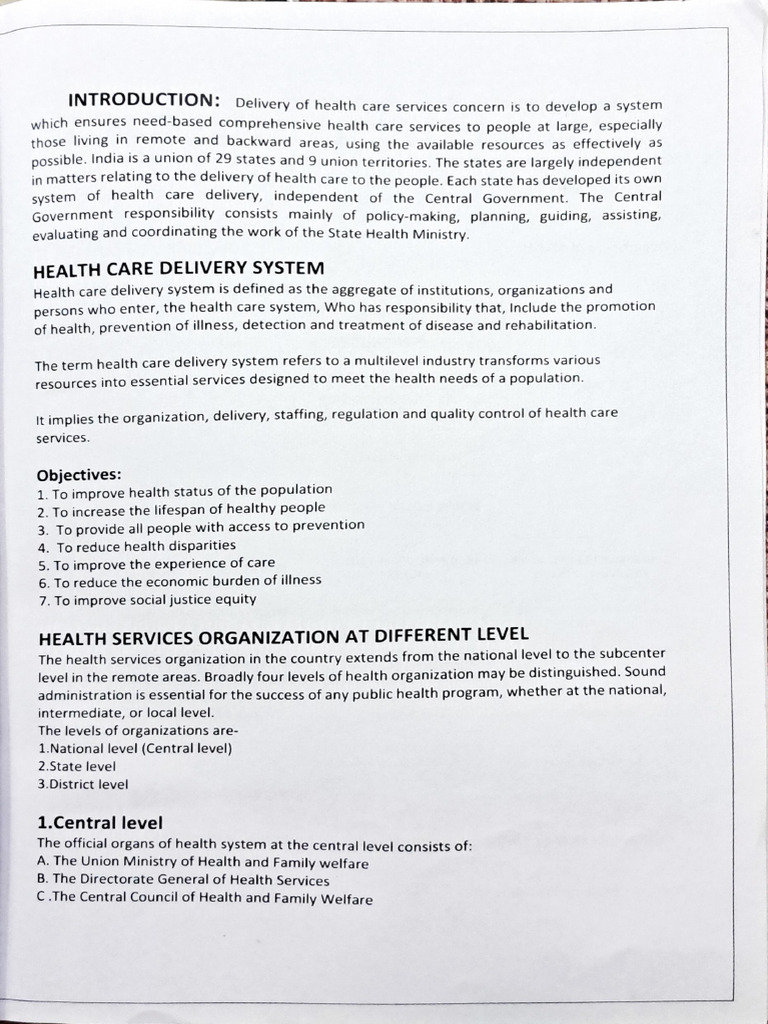Health Care Organization | PDF