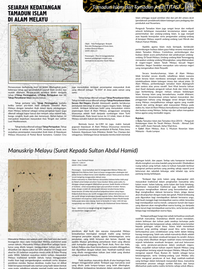Titas Alam Melayu Final SS | PDF