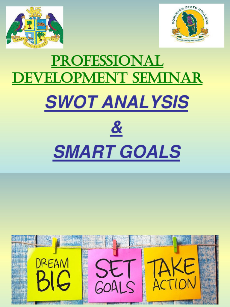 2 SWOT Analysis SMART Goals Students Copy - ppt-1 | PDF | Swot Analysis | Goal
