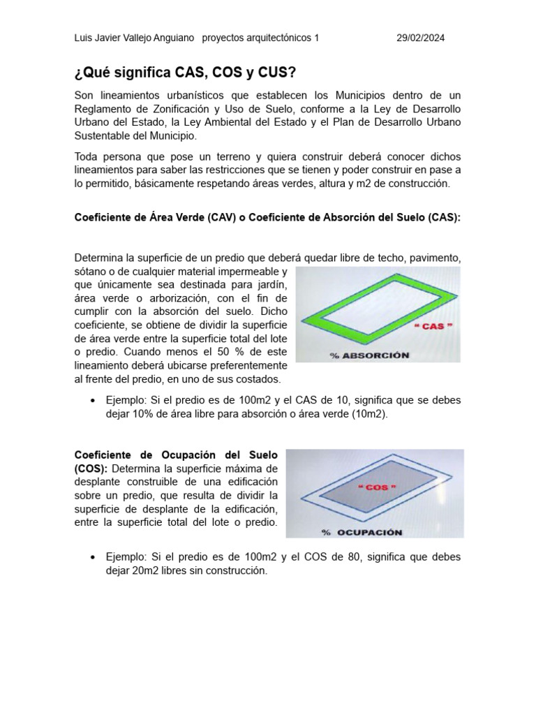 Cas, Cos, Cus | PDF | edificio