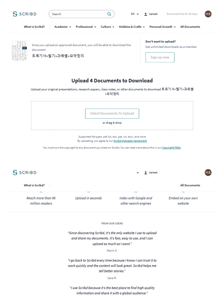 Upload a Document - Scribd - 복사본 - 복사본 | PDF | Scribd | Computer Mediated Communication