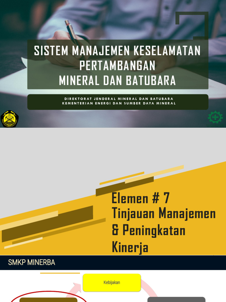 SMKP Minerba - Elemen VII | PDF | Teknologi & Rekayasa