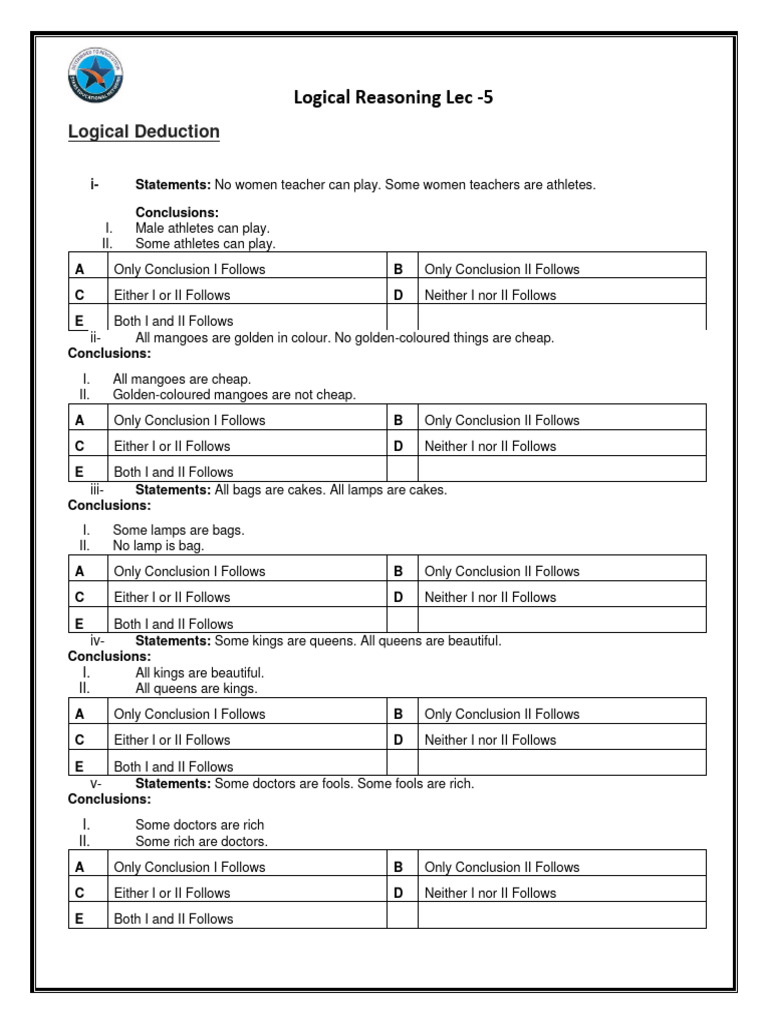 Logical Reasoning Non Verbal | PDF | Epistemology | Reasoning