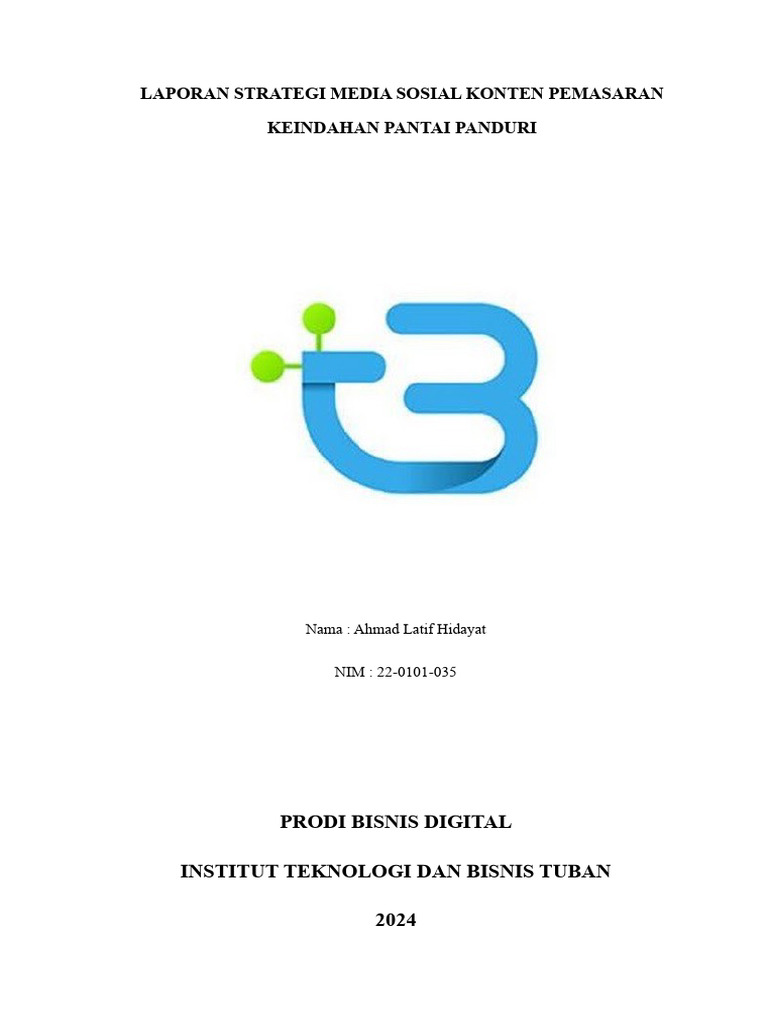 Laporan Uas SMS Ahmad Latif Hidayat | PDF