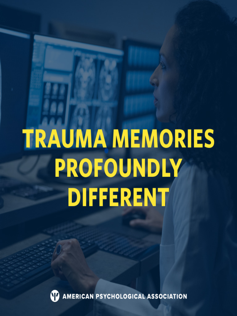 Trauma Memories Profoundly Different | PDF | Philosophy