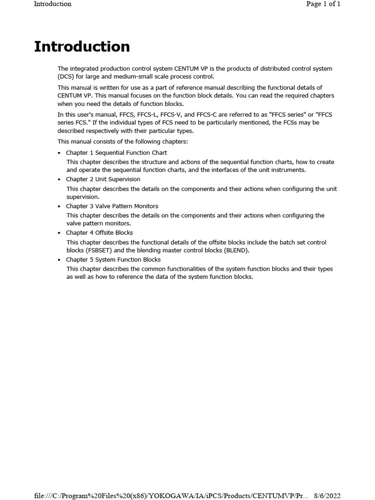 Function Blocks Reference Vol.3 | PDF | Variable (Computer Science) | Control Flow