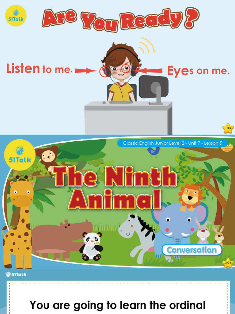 Level 2 - Unit 7 - Lesson 5 - The Ninth Animal | PDF