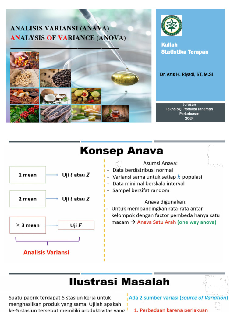 Analisis Varians | PDF