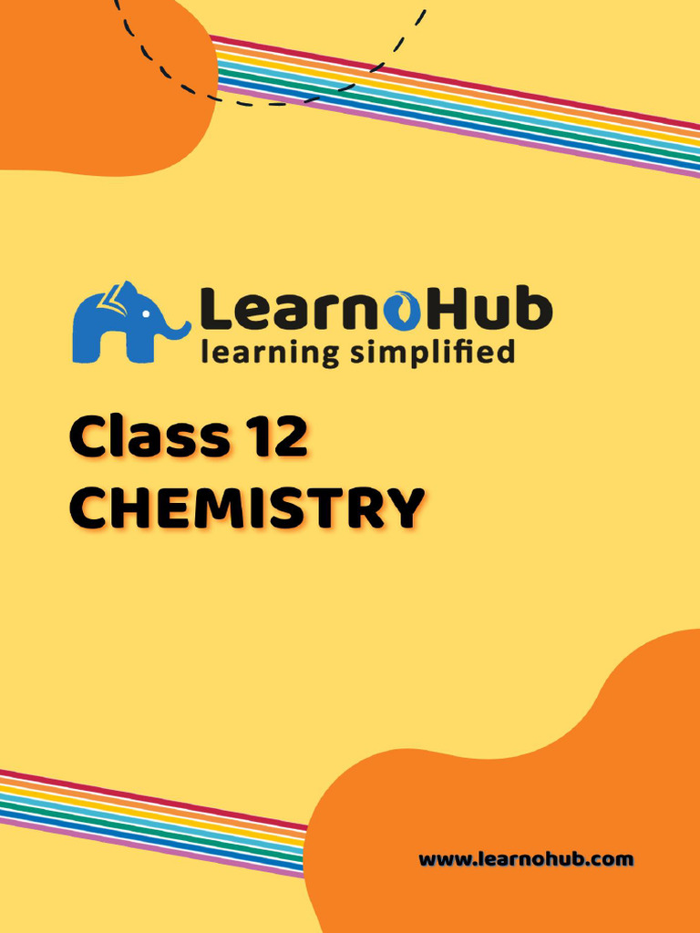 Class 12 Electrochemistry NCERT Solutions | PDF | Electrochemistry | Anode