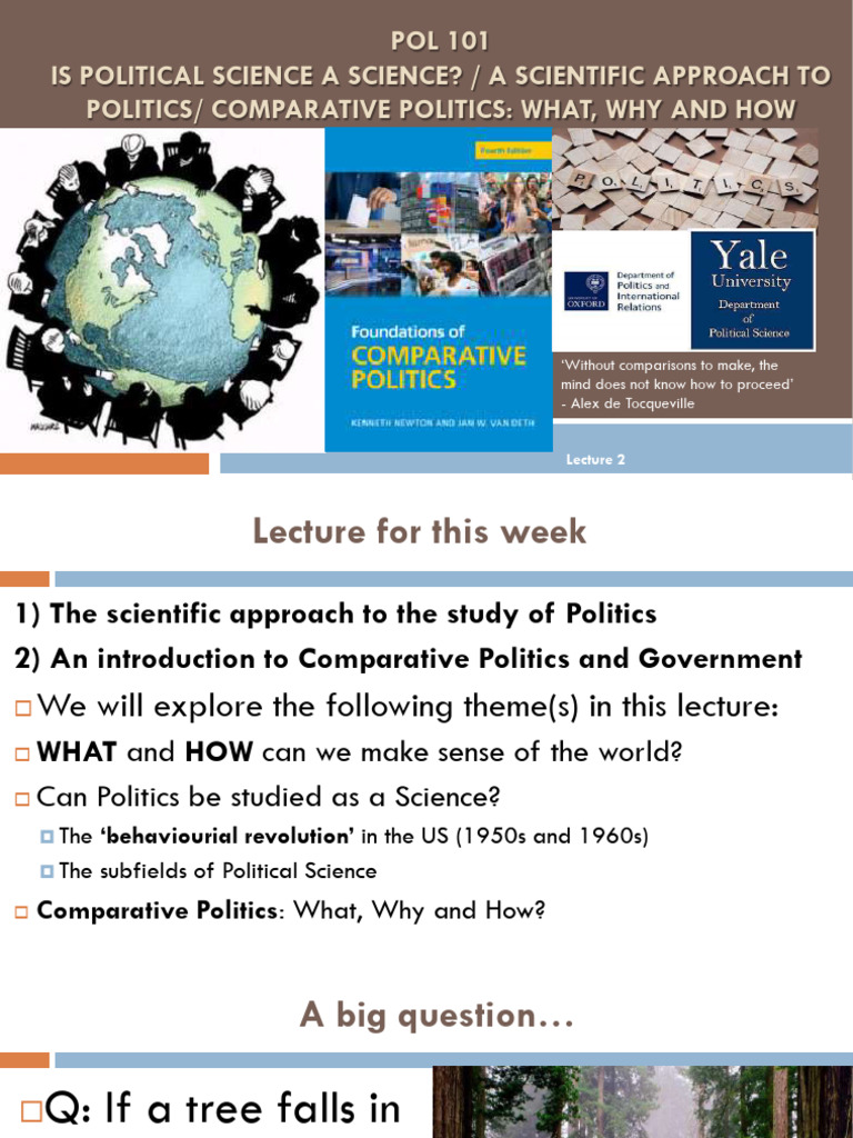 NSU POL 101 Lecture TWO Powerpoint | PDF | Empiricism | Science