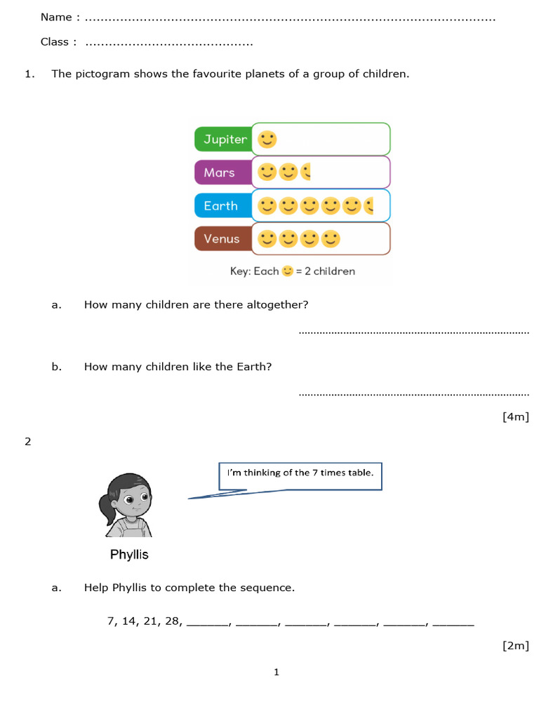 Statistical Data Year 4 | PDF