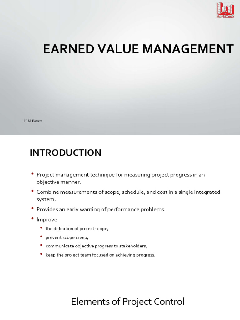 Earned Value Management-1 | PDF | Business
