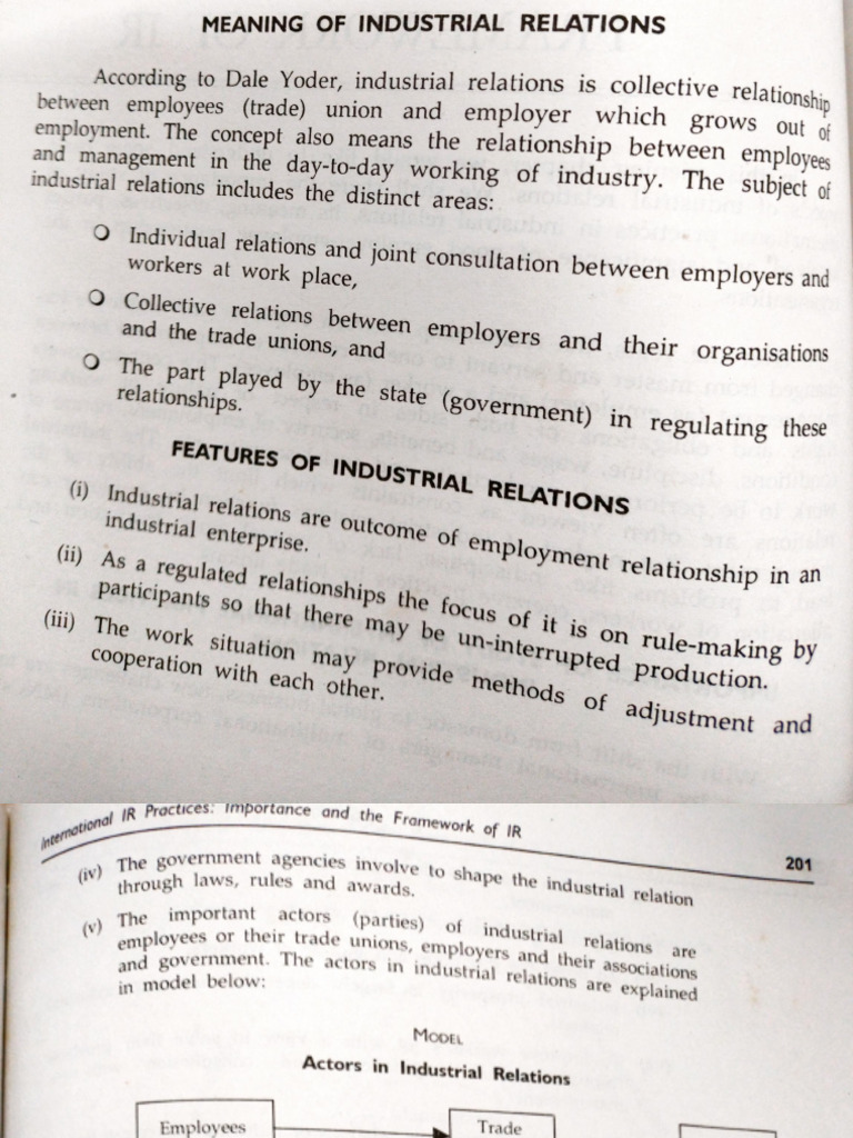 Industrial Relations | PDF