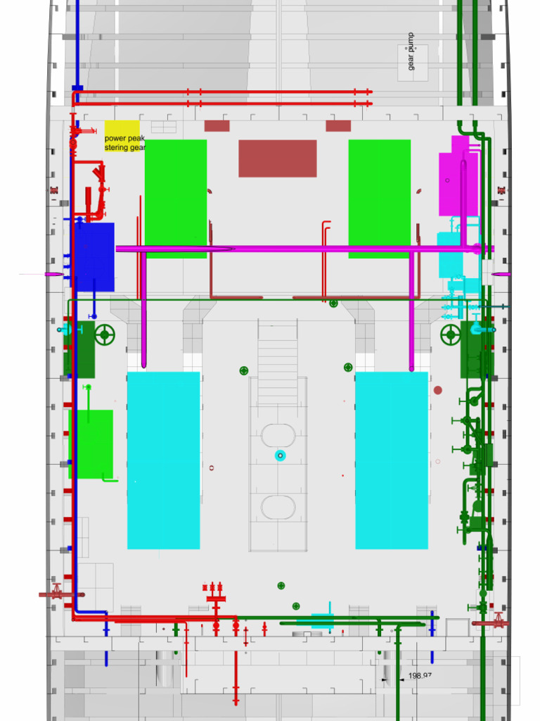 Lay Out Enggine Room | PDF
