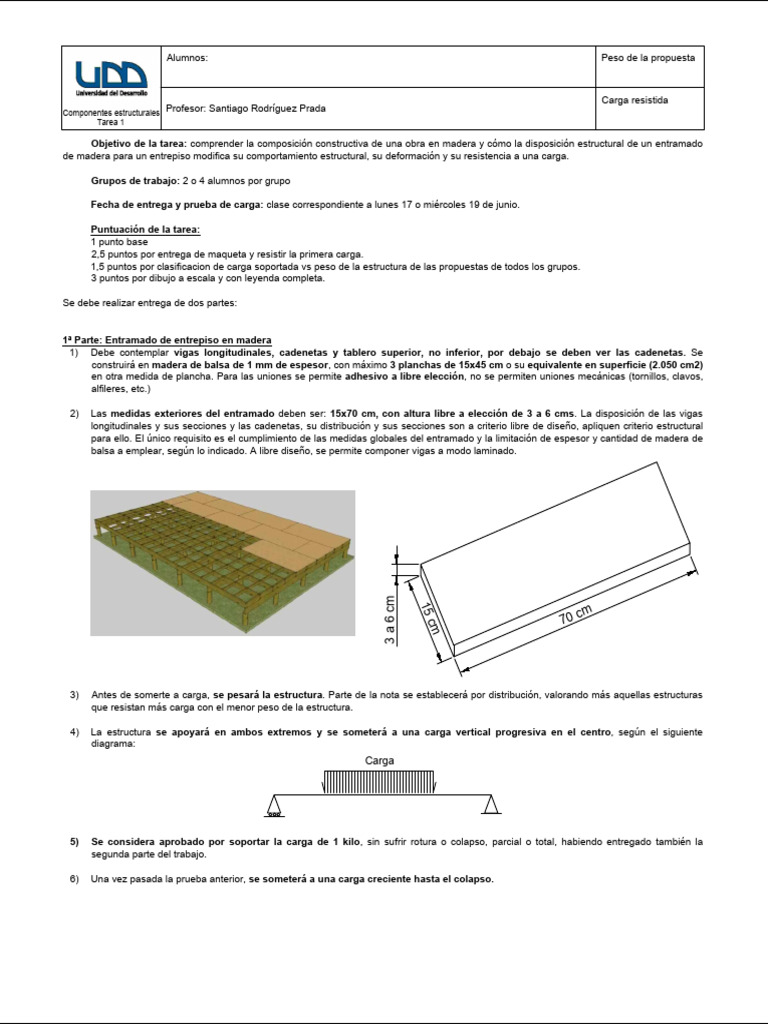 Tarea | PDF | Madera