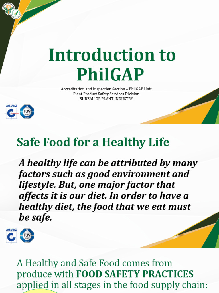Features of PhilGAP - 2023 (Caravan) | PDF | Food Safety | Fertilizer