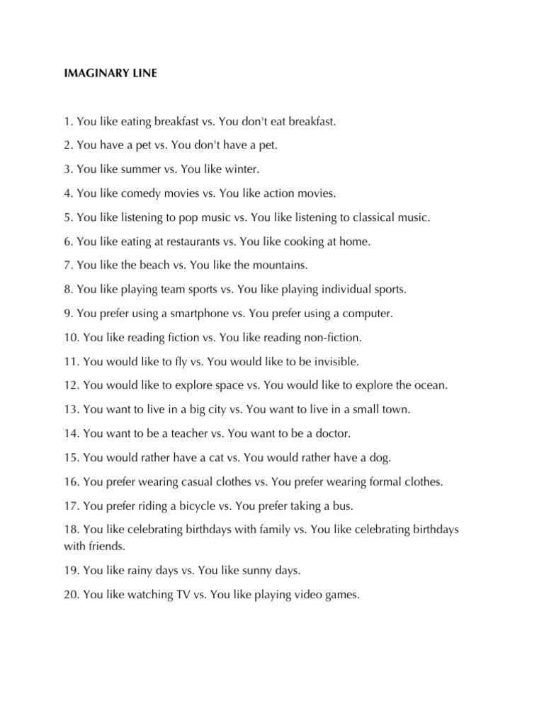 IMAGINARY LINE | PDF