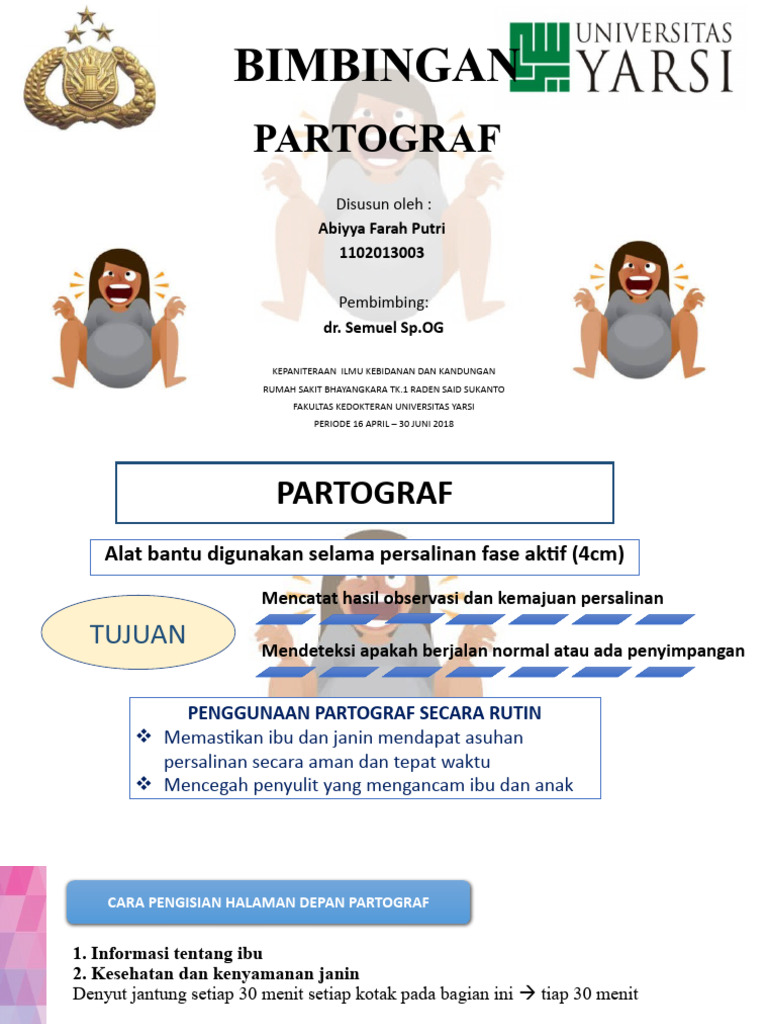 Panduan Penggunaan Partograf | PDF