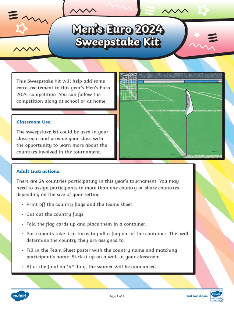 T Pe 1713169549 Mens Euro 2024 Sweepstake Kit Ver 2 | PDF | Association ...