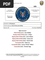 LASD Org Chart Public 011023-1 | PDF