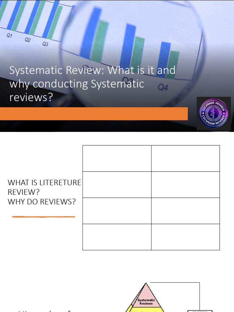 What and Why Systematic Review - July 2024 | PDF | Systematic Review ...