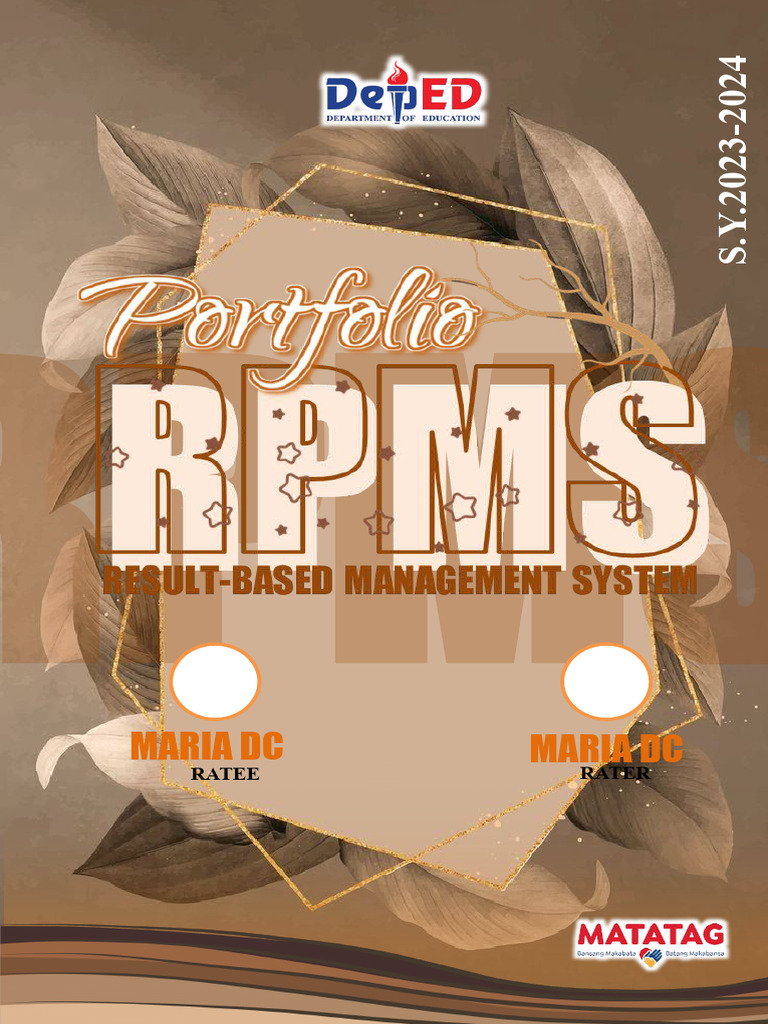 Rpms 2024 Design Long | PDF | Learning | Curriculum